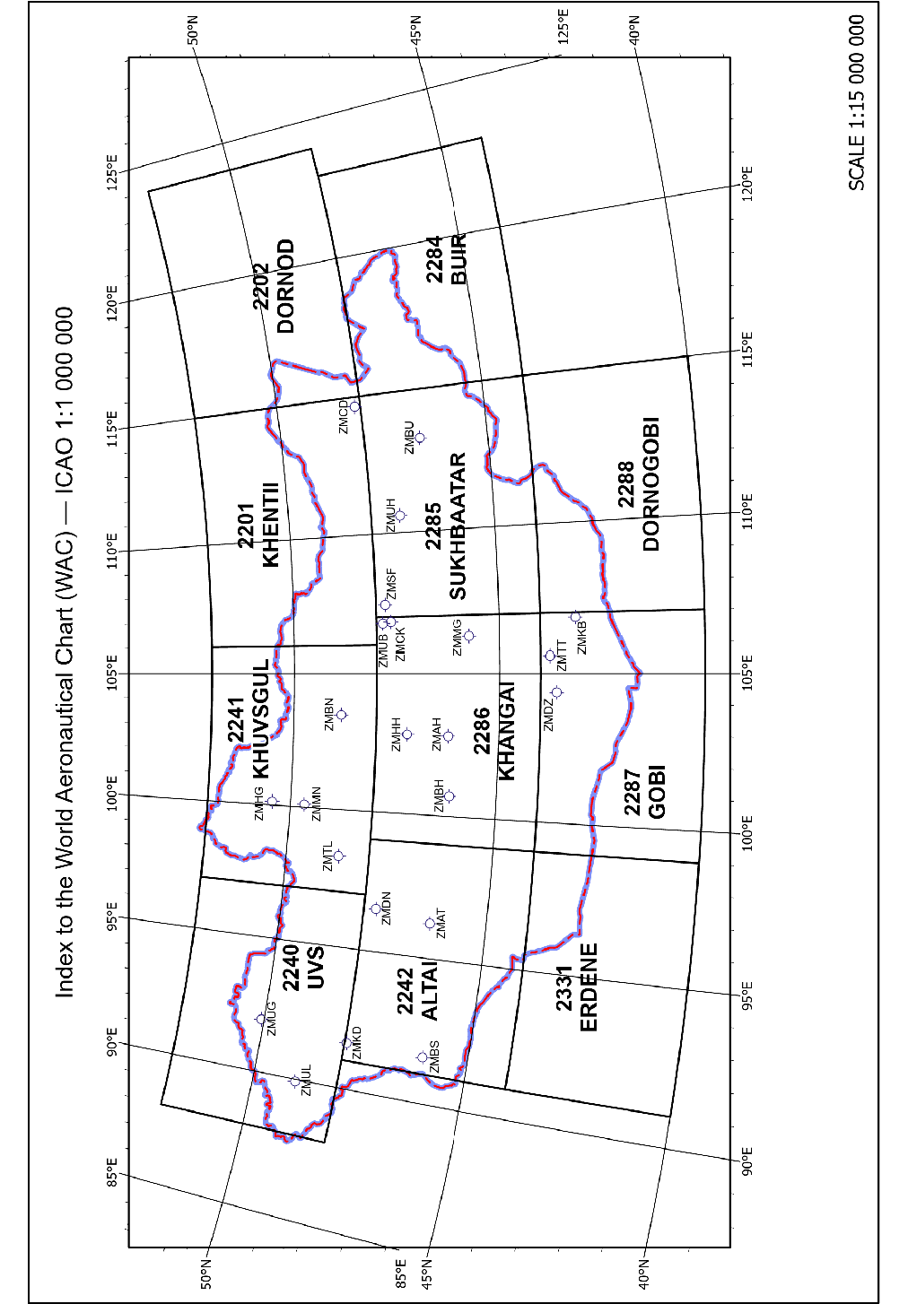 Aeronautical charts