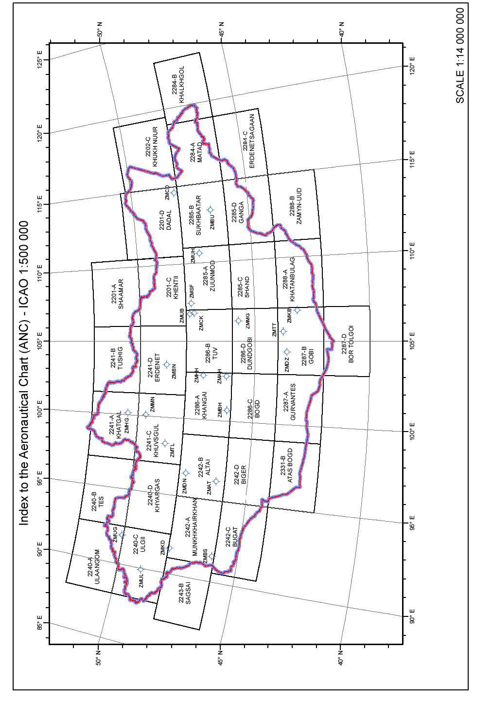 Aeronautical charts